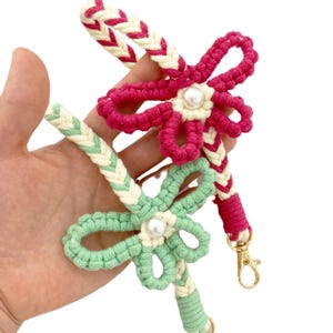 Hand-woven Simple Mobile Phone Chain, Wrist Strap, Keychain Pendant ...