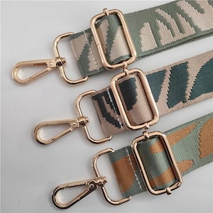 Multicolor Bag Strap, Cotton Webbing Purse Bag Replacement Strap ...