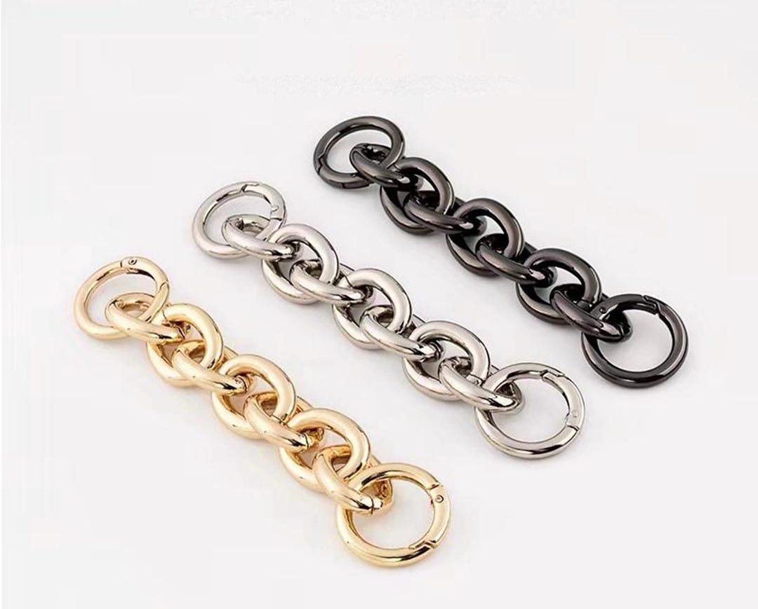 Round Metal Extender Bag Chain,shoulder Handbag Strap, Bag Accessories ...