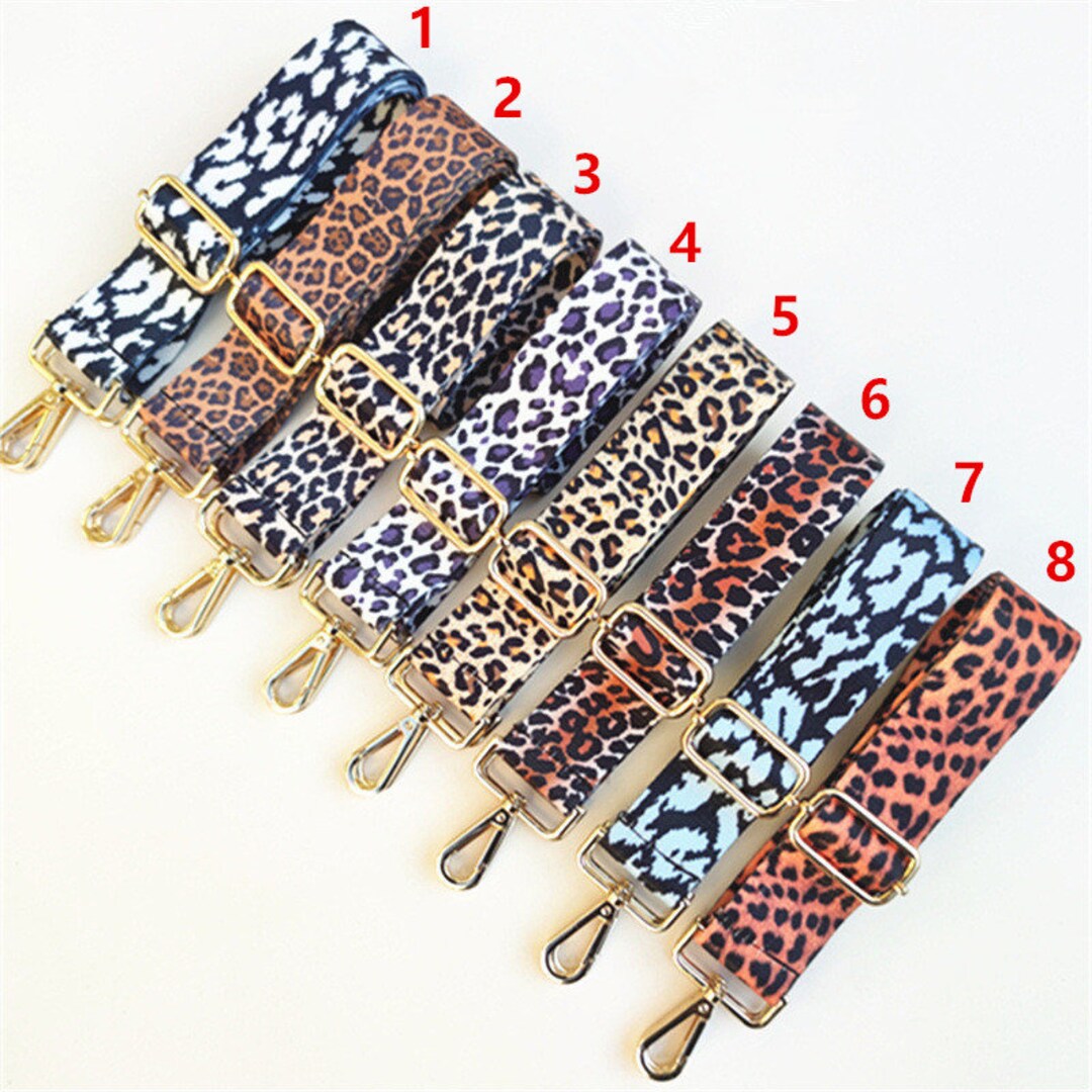 Adjustable Leopard Bag Strap, Purse Bag Replacement Strap ,shoulder ...