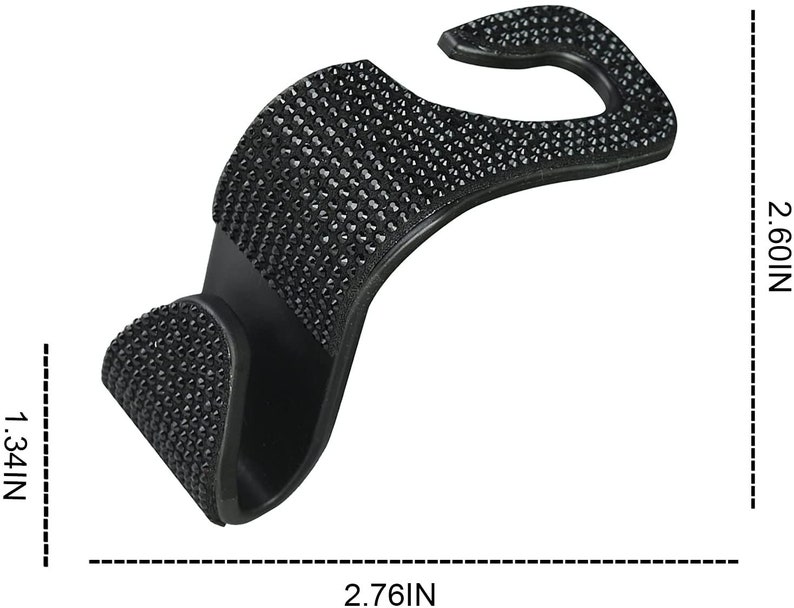 Rhinestone Car Hookscrystal Hooks Car Decorations Auto Seat - Etsy