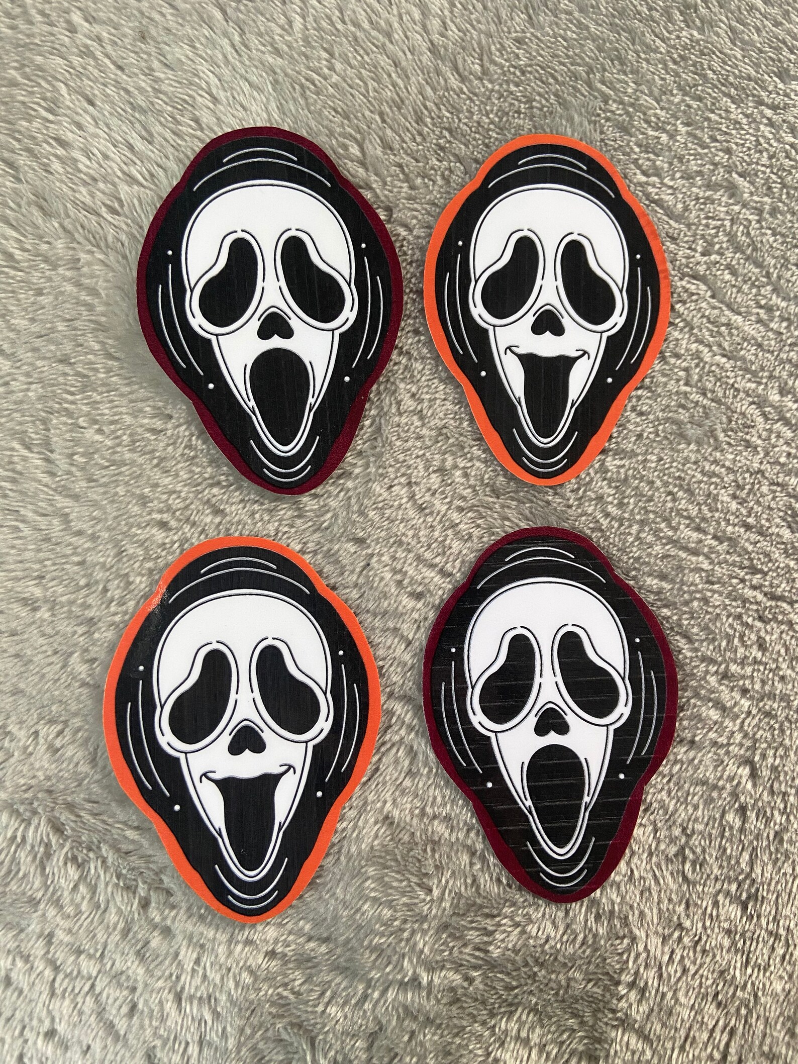 Ghost Face Stickers Ghost Horror Movie Inspired Waterproof - Etsy