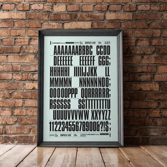 Letraset Transfers Letraset Lettering Letraset for Sale - Etsy