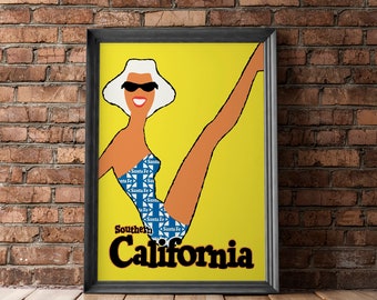 Santa Fe Travel Poster - Etsy