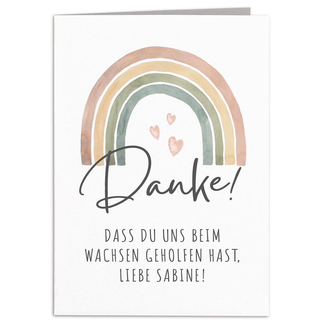 Danke Das Du Mir Beim Wachsen Geholfen Hast