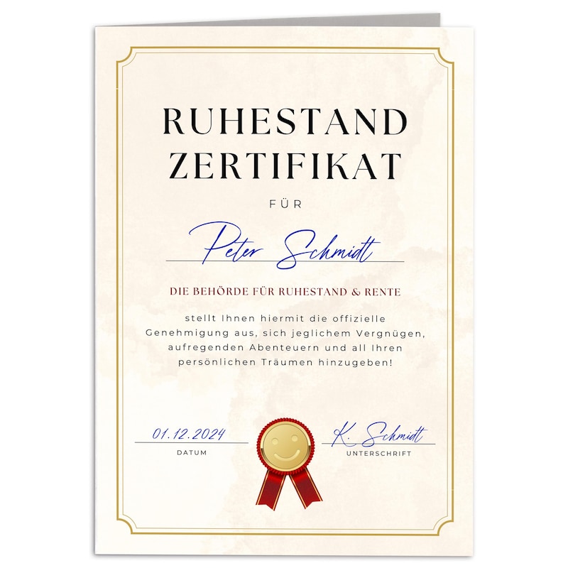 Karte abschied in den ruhestand - Etsy.de