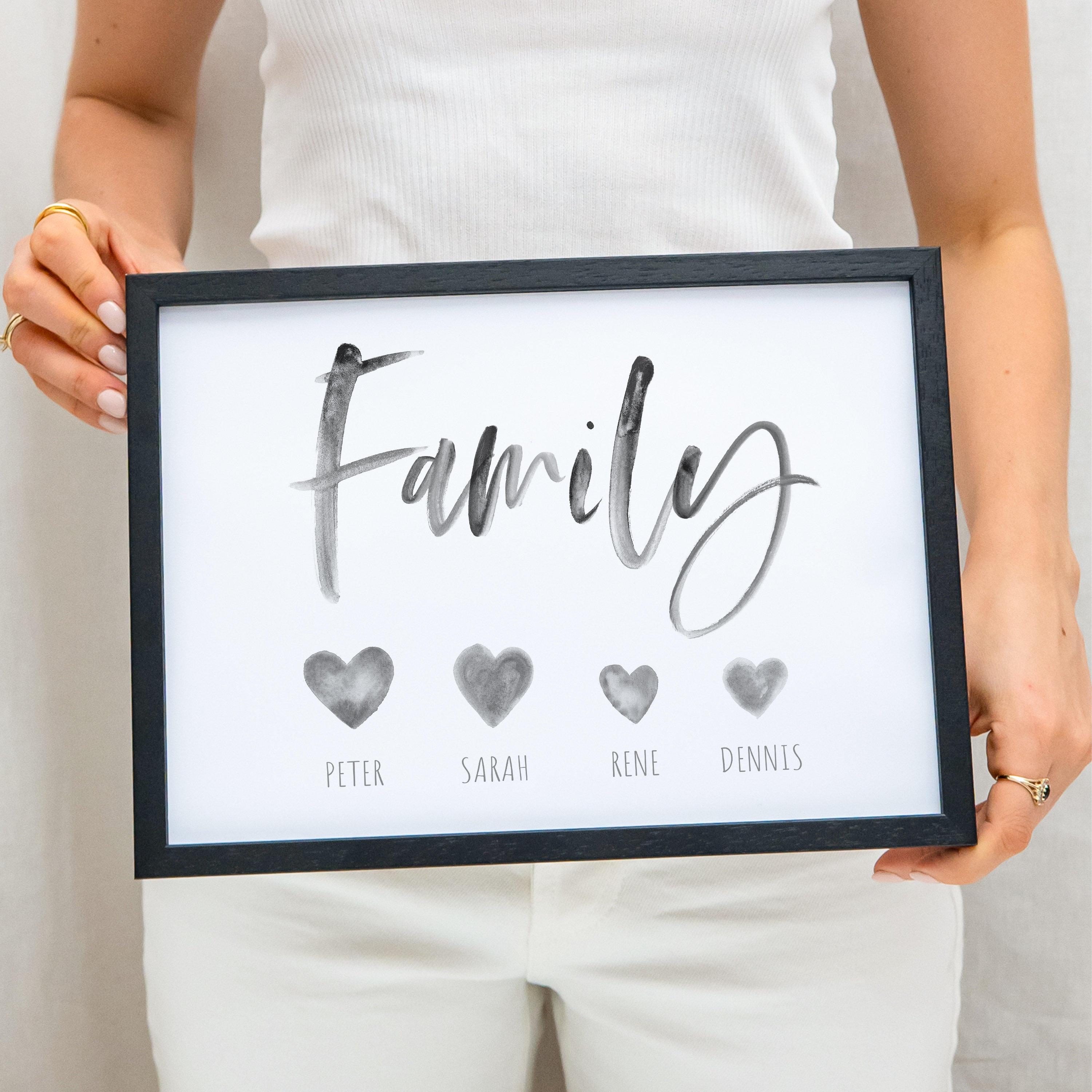 Familienposter Familie Poster Family Personalisiertes Geschenk - Etsy.de