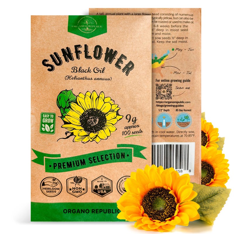 Sunflower Packets - Etsy