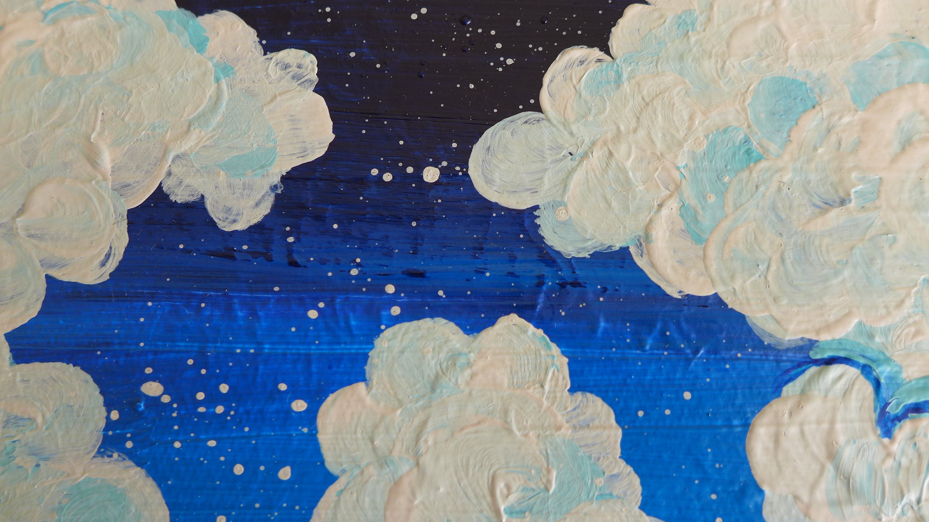 Griechischen Himmel Malerei Acryl-Set handgemachtes Design | Etsy