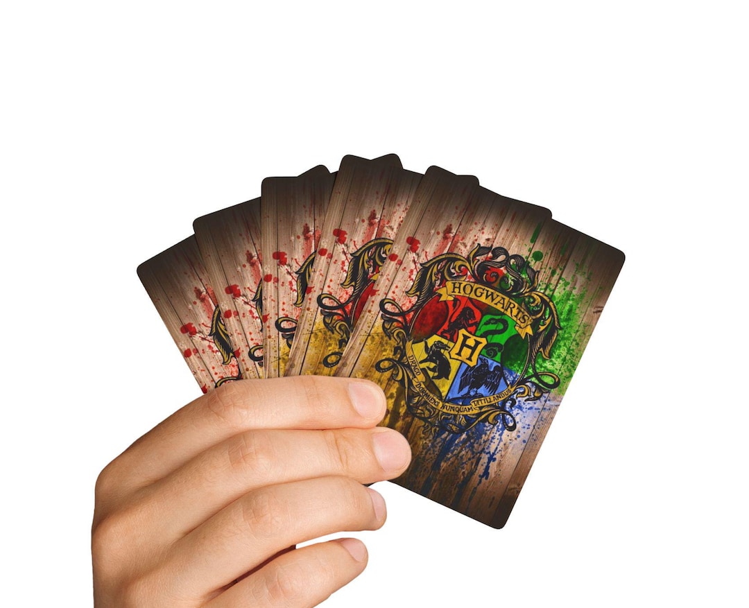 HP Wizard Emblem Poker Playing Cards - Wizard Theme Deck for Game ...