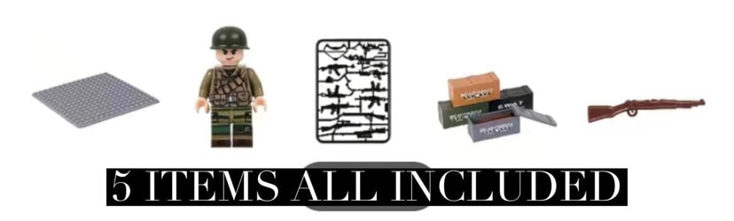 20PCS WW2 World War 2 Lego Soviet Army With Weapons and Base - Etsy