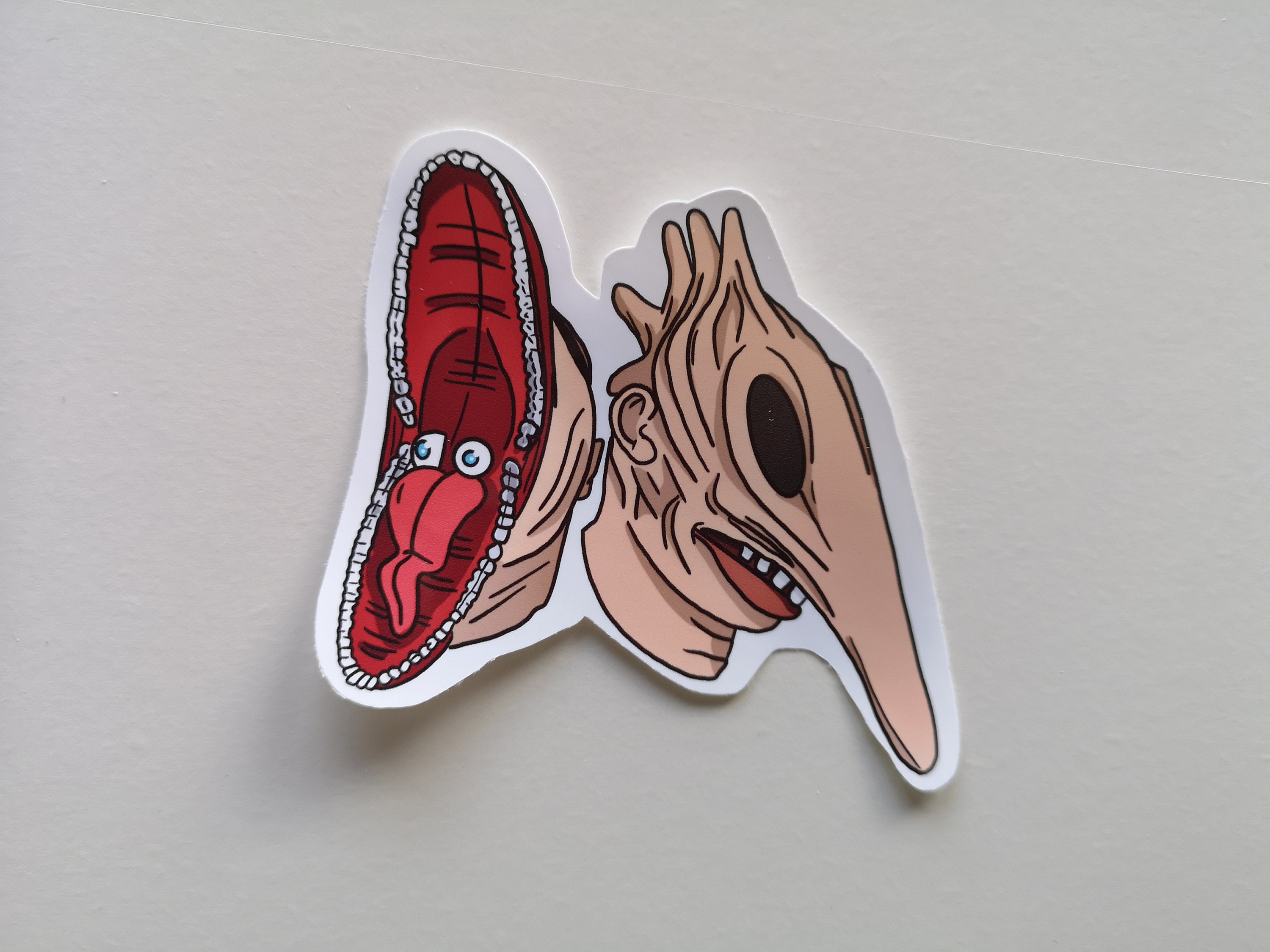 Beetlejuice Themed Sticker Set - Etsy