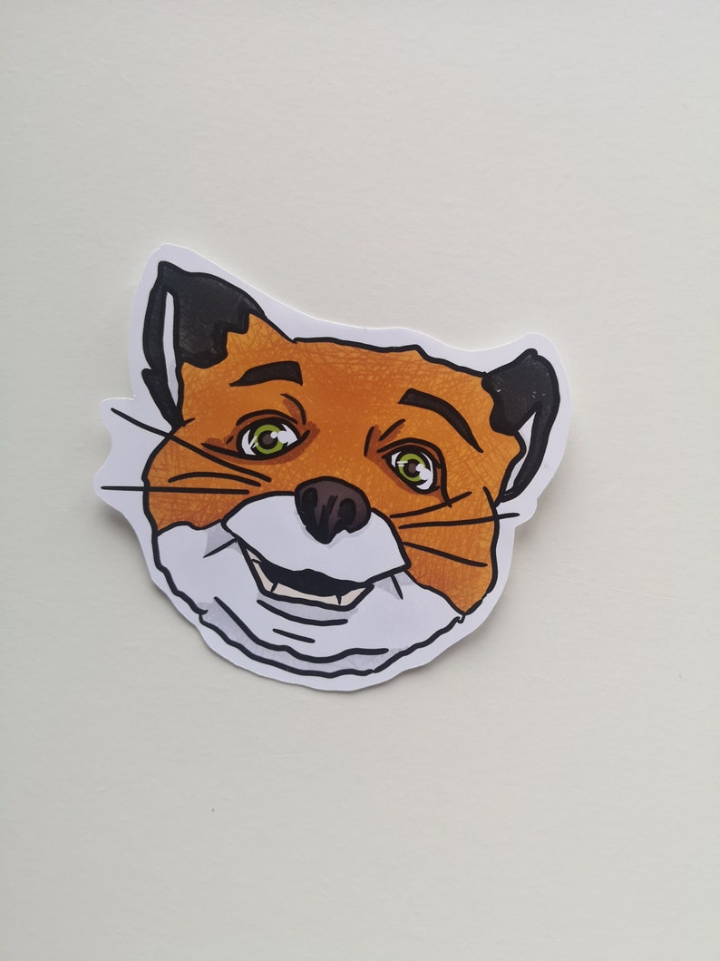 Fantastic Mr Fox Inspired Sticker Set - Etsy