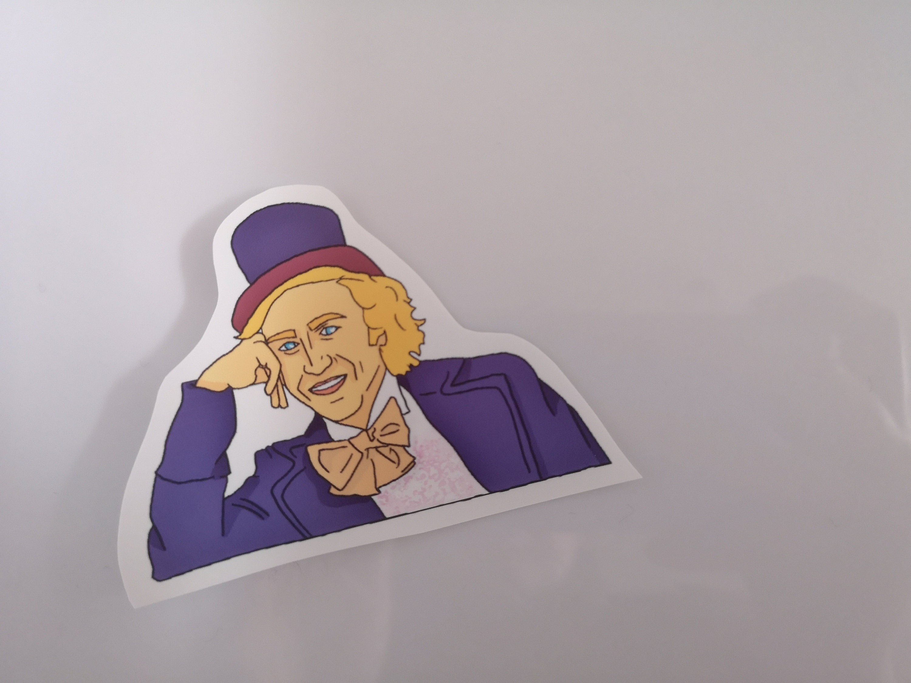 Wonka Chocolate Factory Themed Sticker Set - Etsy