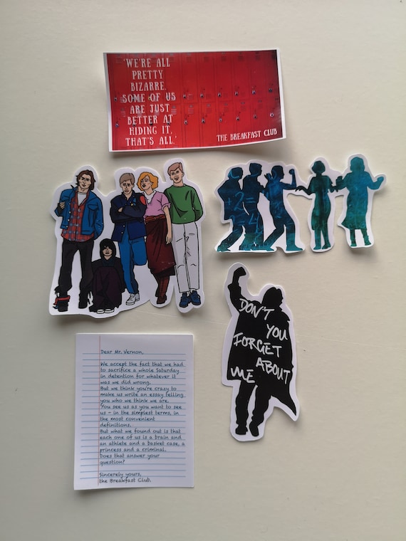 Breakfast Club Themed Stickers - Etsy