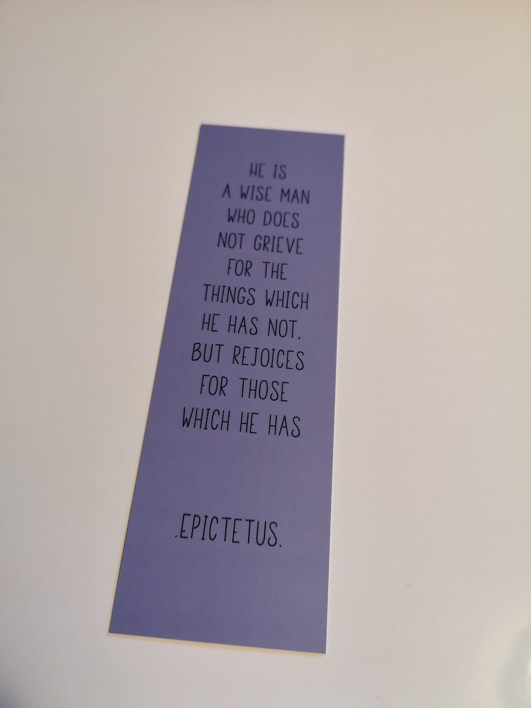 Stoic Stoicism Aurelius Epictetus Seneca Bookmark Quotes - Etsy