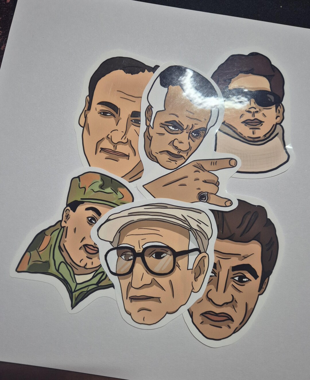 New Jersey Gangsters Sticker Set - Etsy