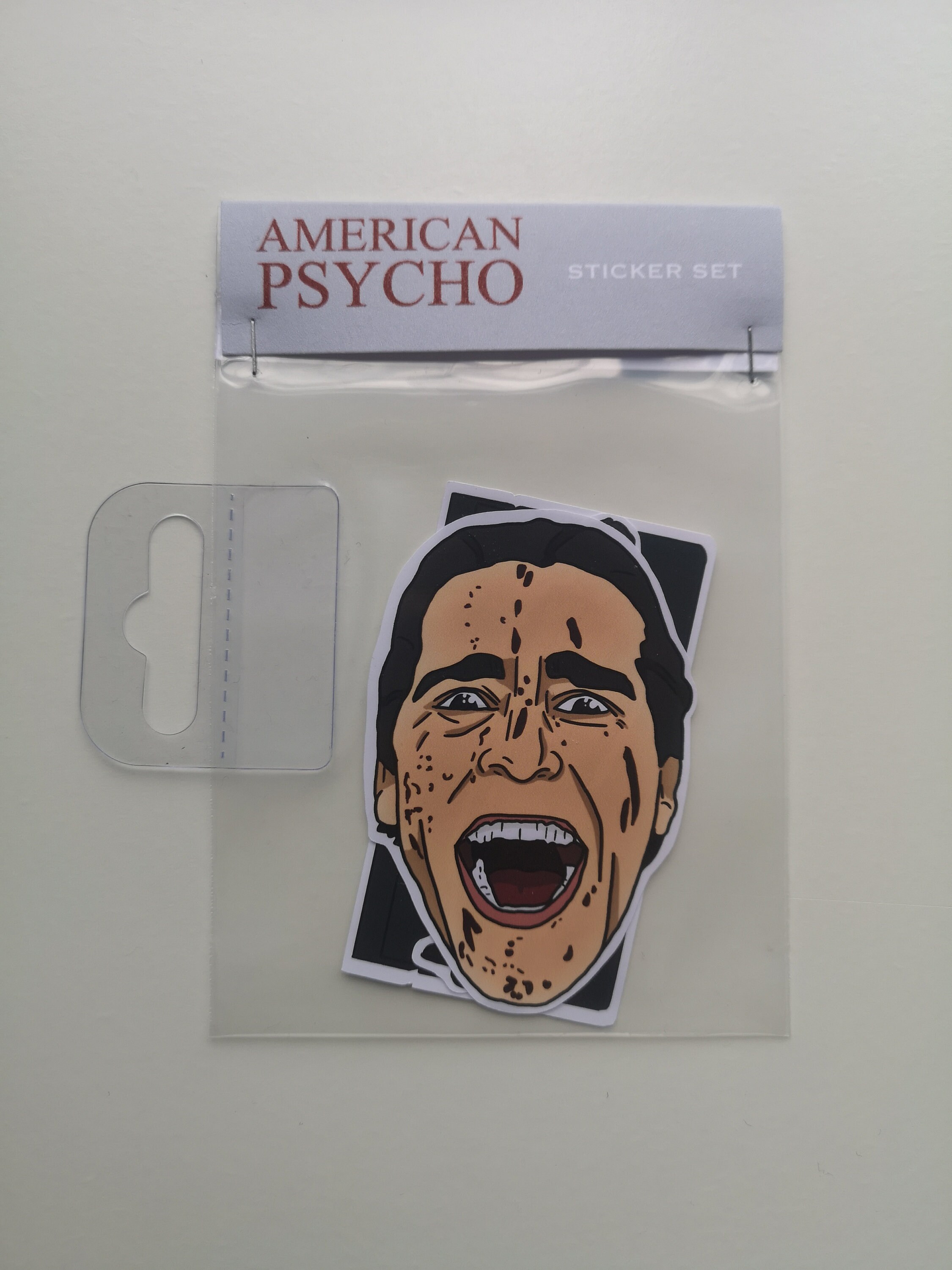 American Psycho Themed Movie Sticker Set - Etsy