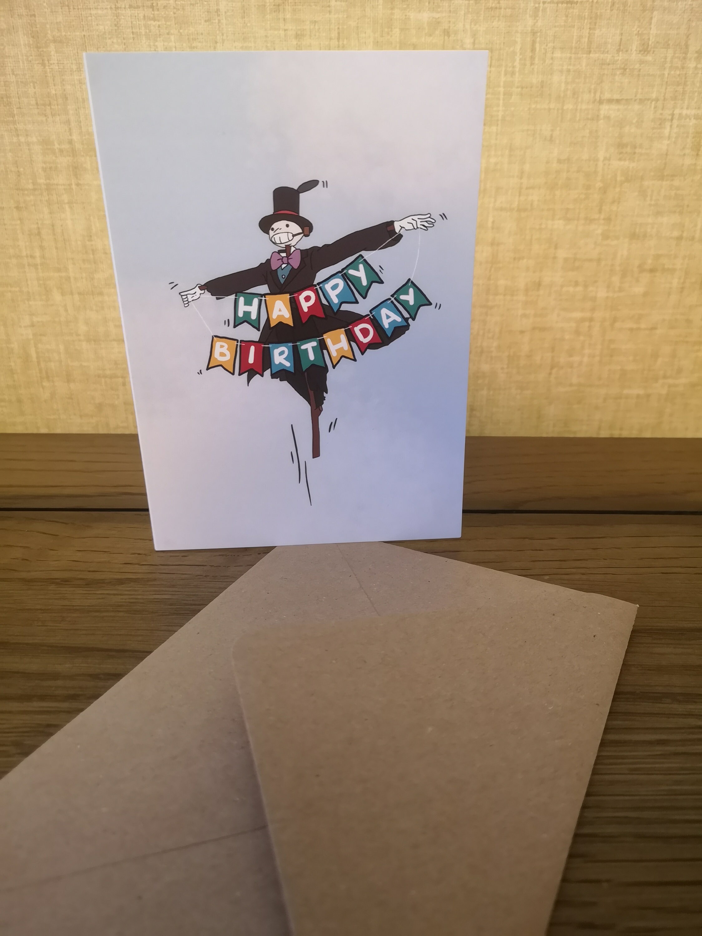Turnip-head Howl's Moving Castle Happy Birthday Greeting Card - Etsy UK