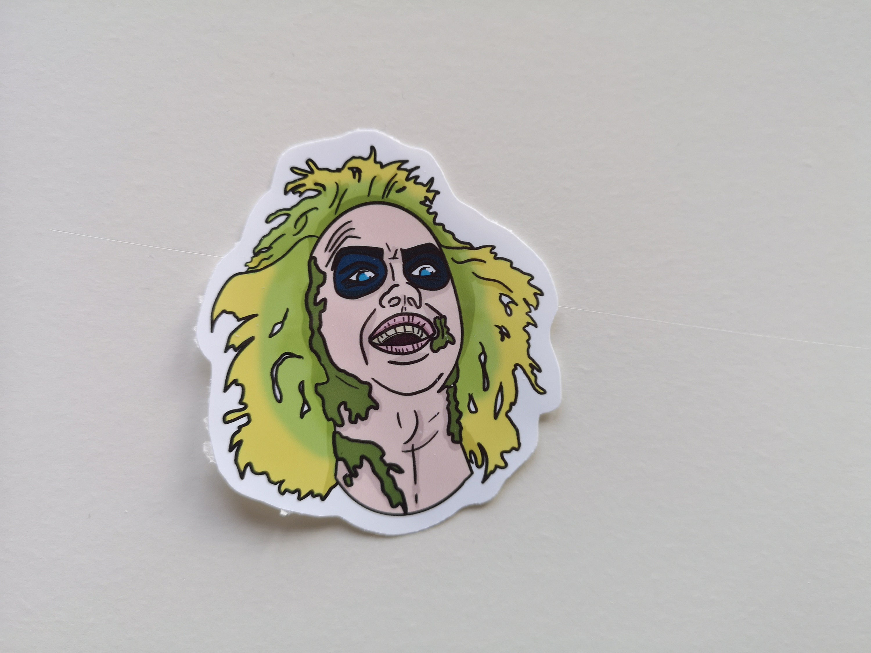 Beetlejuice Themed Sticker Set - Etsy