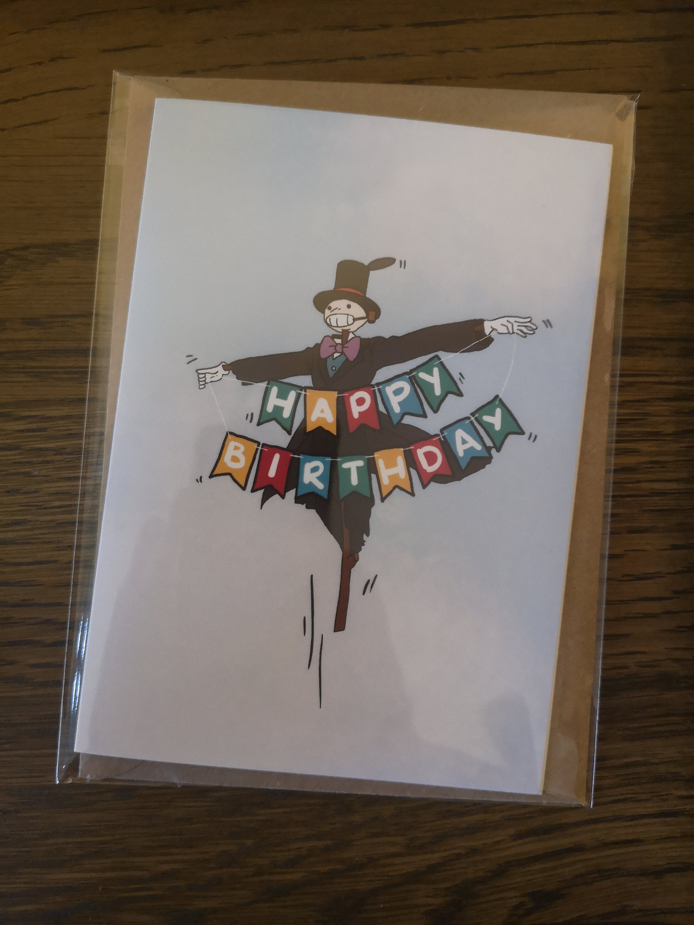 Turnip-head Howl's Moving Castle Happy Birthday Greeting Card - Etsy UK