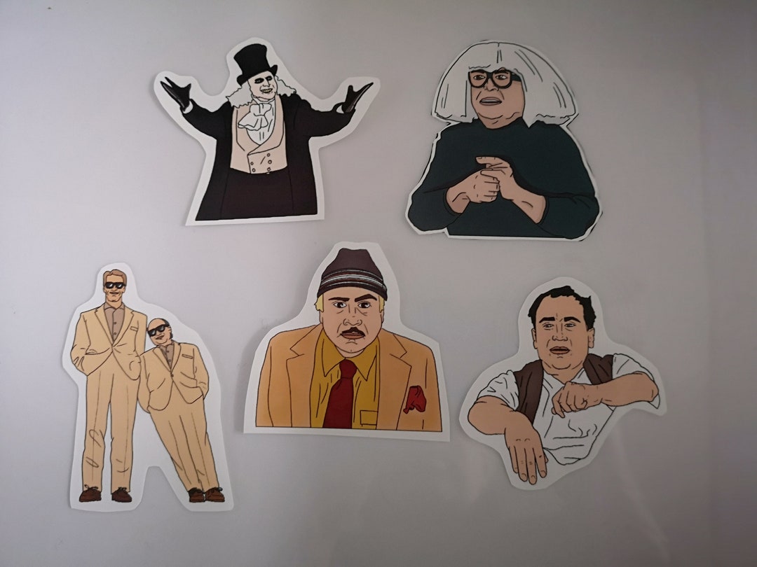 Danny De Vito Themed Sticker Set - Etsy