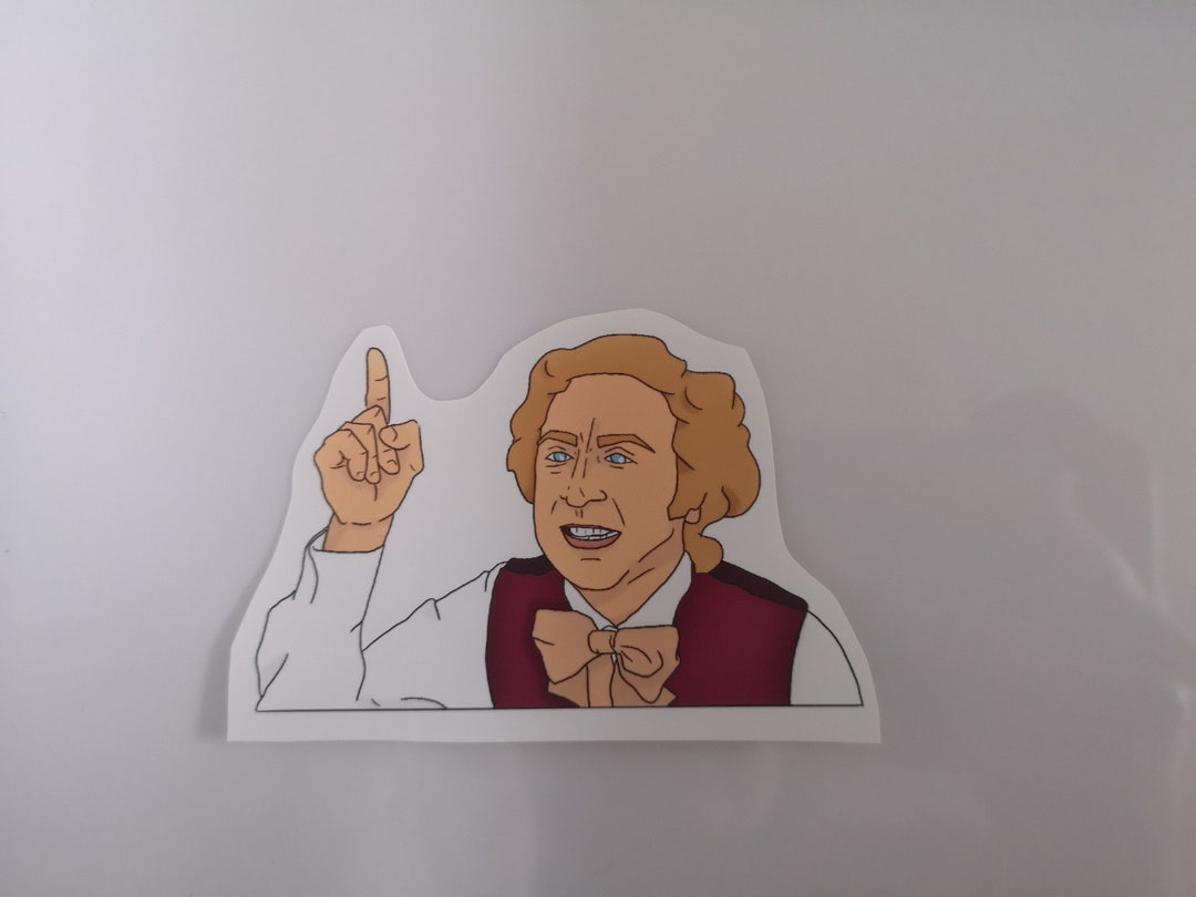 Wonka Chocolate Factory Themed Sticker Set - Etsy