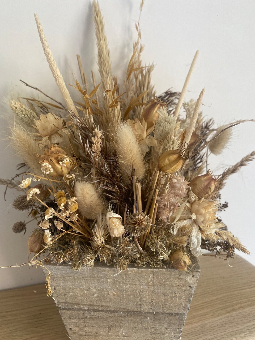 Dried Flower Arrangement Long Lasting Eco Friendly - Etsy