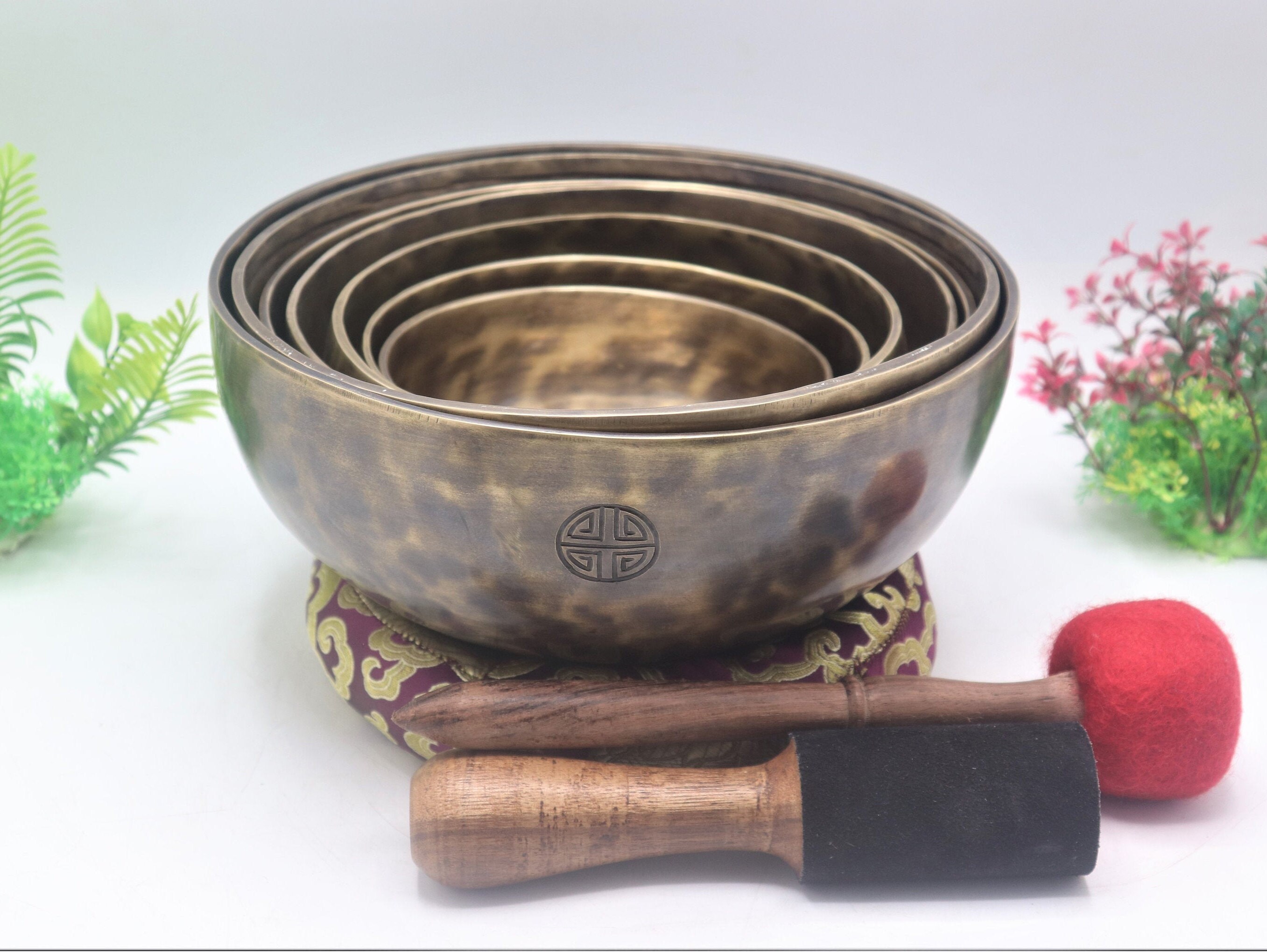 Professional Chakra Healing Full Moon Bowl Set-chakra - Etsy