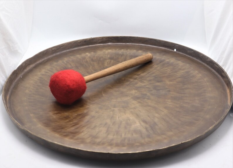 70 Cm Extra Large Handmade Gong-various Art and Rituals Crafts | Etsy