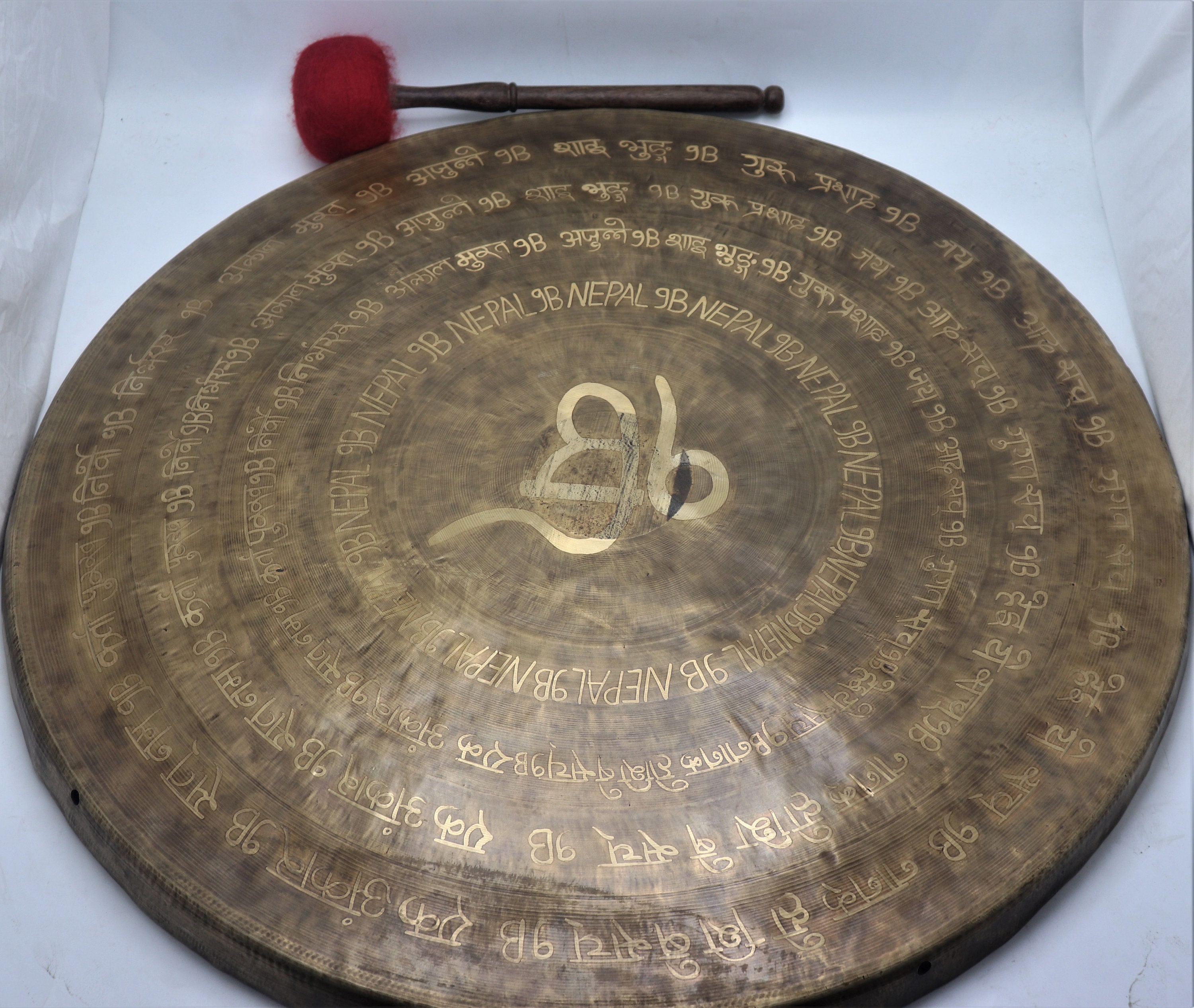 70 Cm Diameter Handmade Gongvarious Art and Rituals Crafts - Etsy