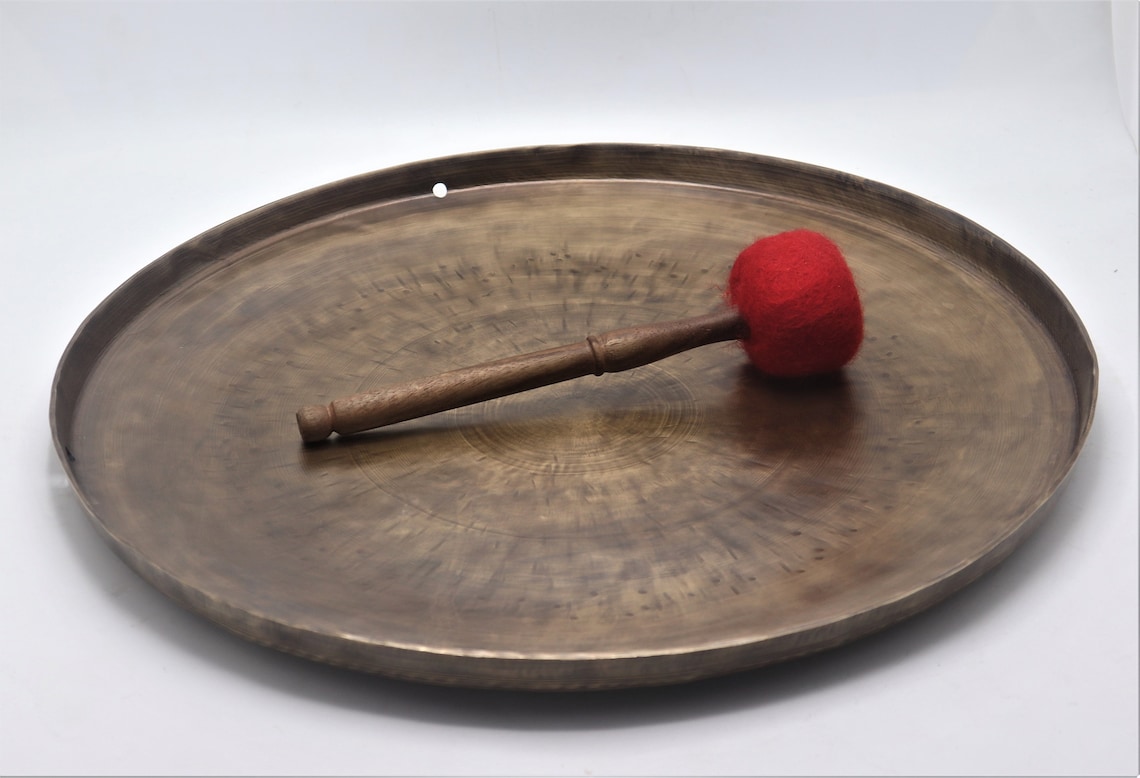 20 inch large master healing gong meditation sound healing | Etsy