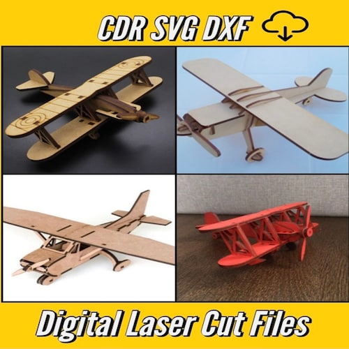 Home Decor vector templates Plane fighter Digital File For Laser and ...