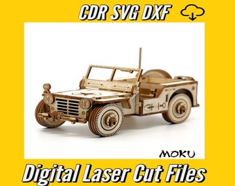 Laser Cut Jeep | Etsy