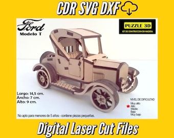 Wood Model T Car - Etsy