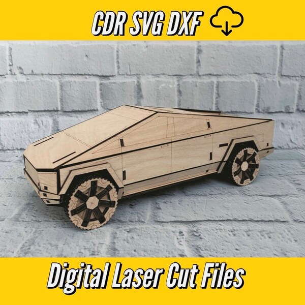 Cybertruck Vector - Etsy