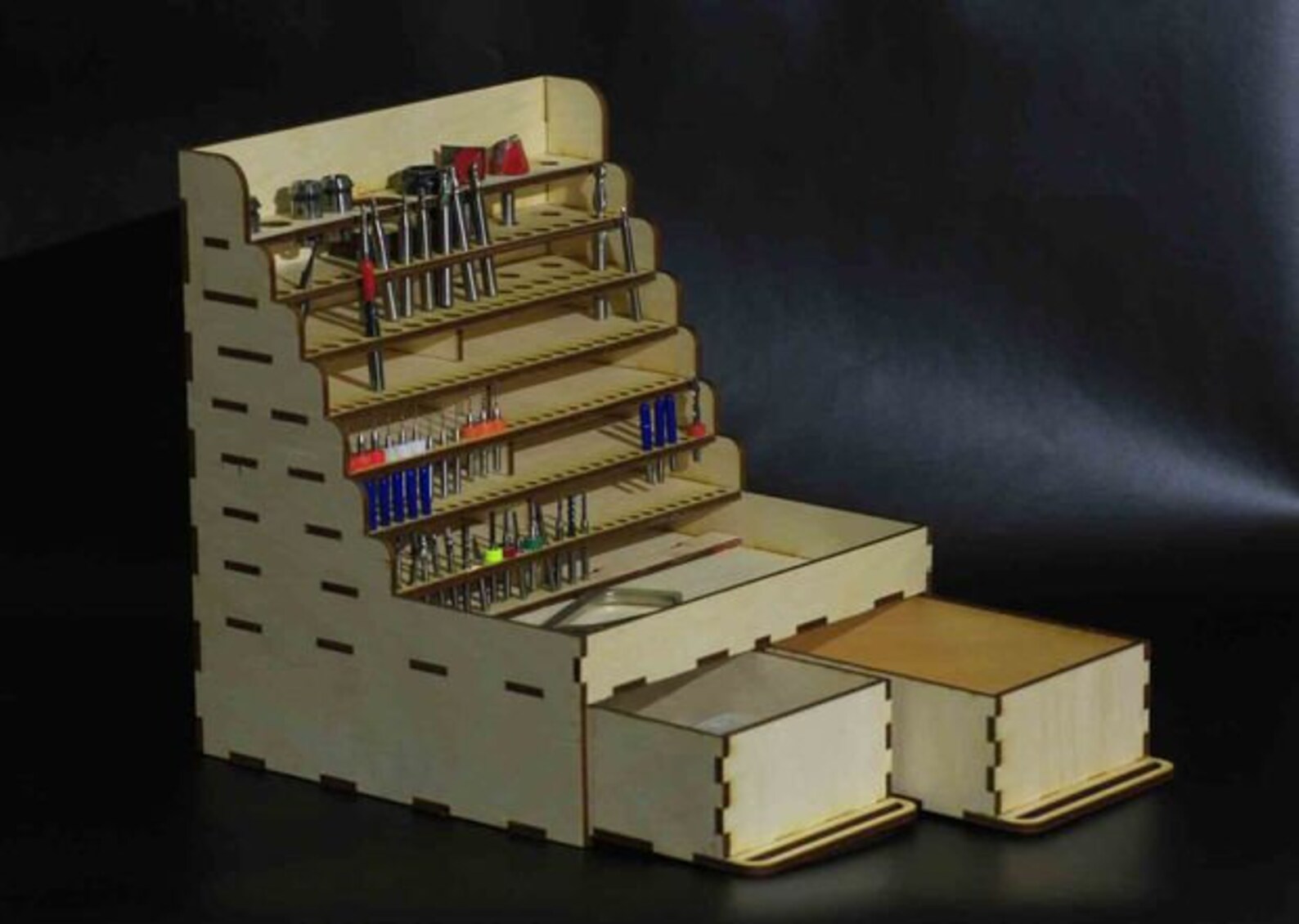 Organizer for Instruments Laser Cut Files SVG DXF CDR Vector - Etsy