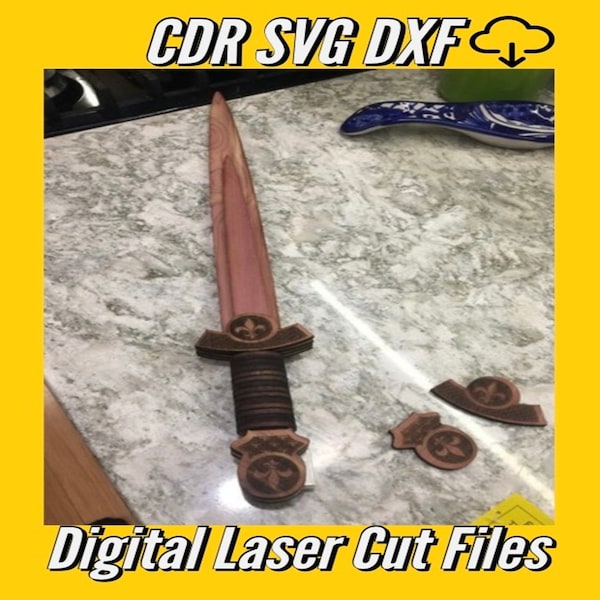 Dollhouse Toy Sword - Etsy