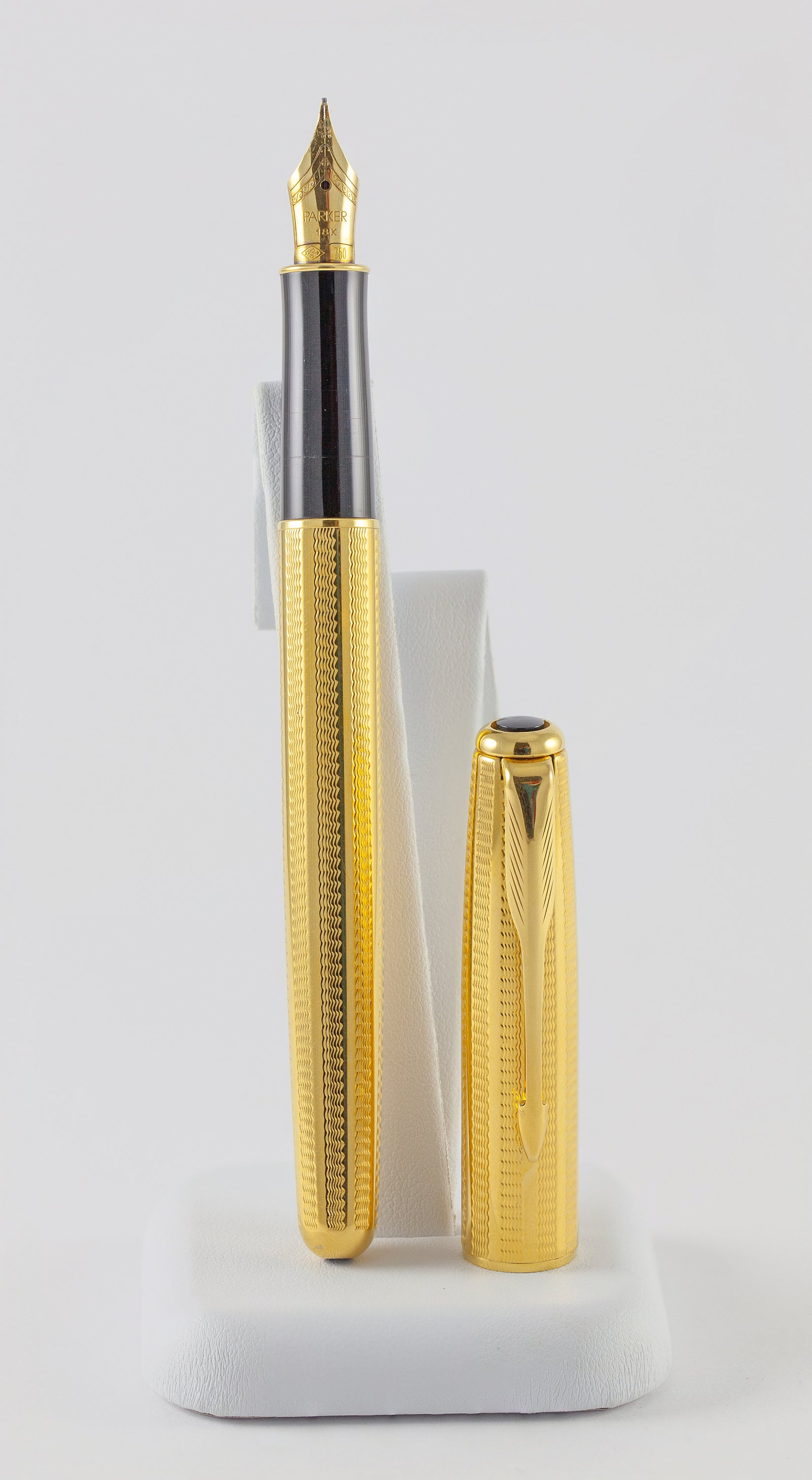 Parker Sonnet Gold Plated Fountain Pen 14k Gold Nib - Etsy