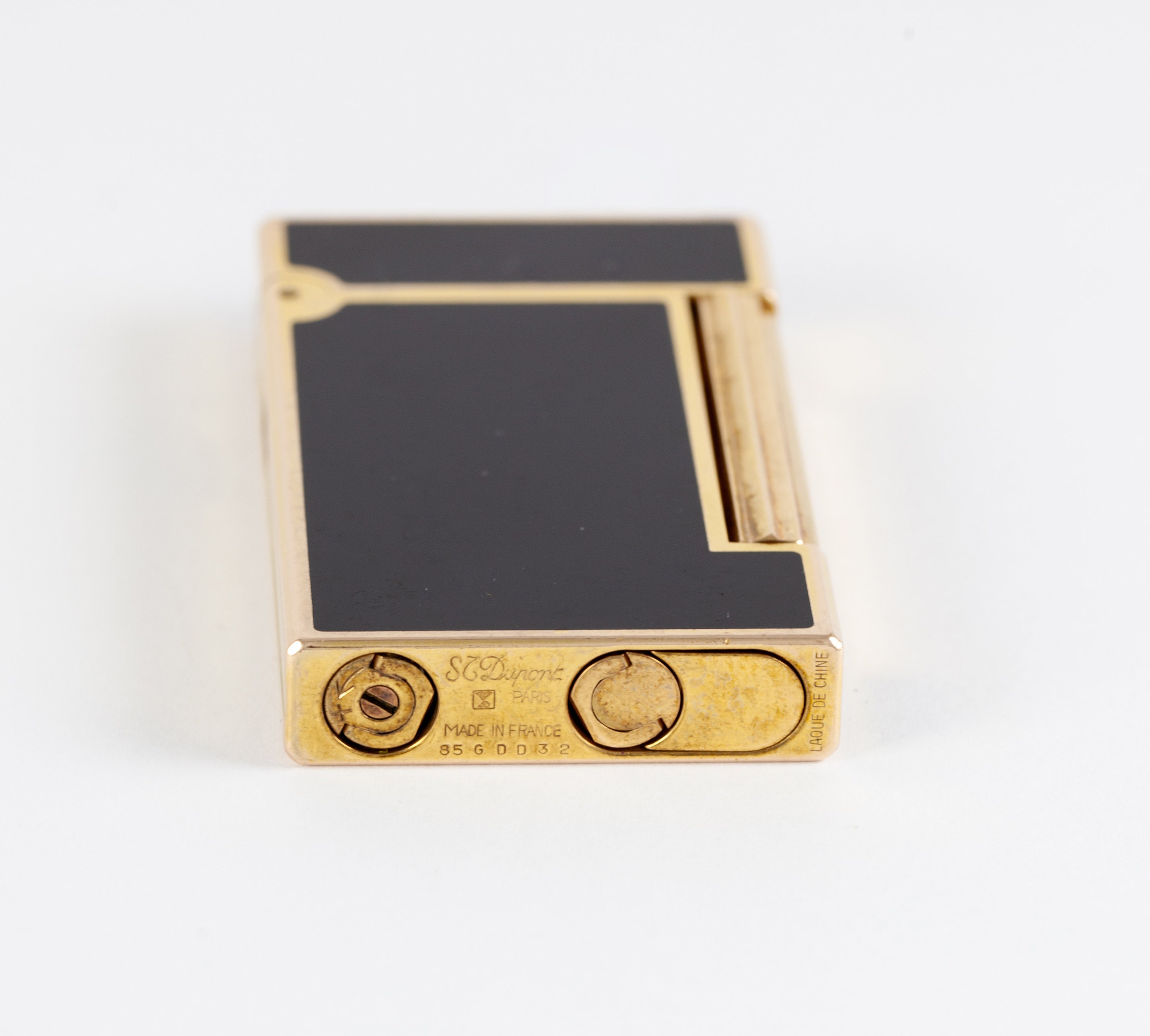 S.T. Dupont Ligne D Lighter Black Laque De Chine - Etsy