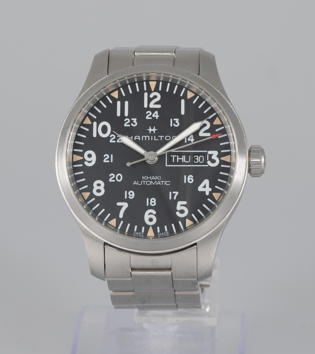 Hamilton Khaki Field Day Date Automatic Ref: H705350 - Etsy