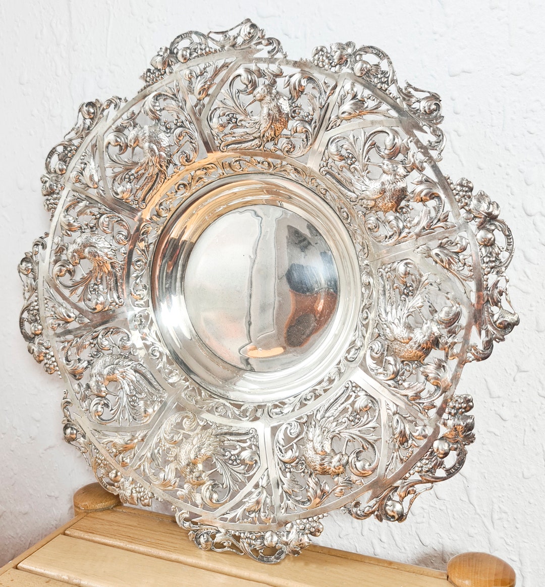 Punched Silver Bread Box - Etsy