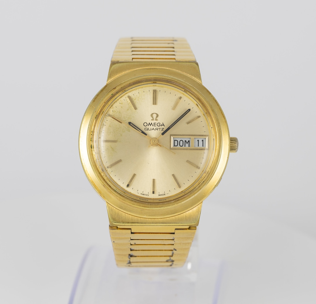 Omega Day Date Quartz Plaque or G 20 Microns Ref: 196.0058 396.0843 - Etsy