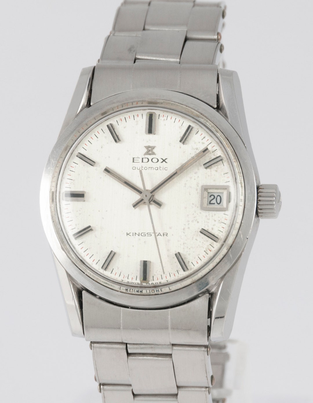 Edox Kingstar Automatic Steel Caliber ETA 2472 - Etsy