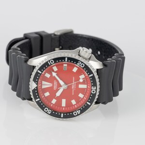 Seiko Scuba Automatic Diver's Red Dial Ref: 7002-7000 - Etsy