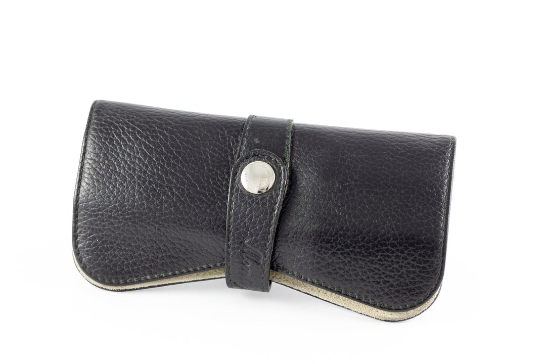 Montegrappa Pen Pouch Collection 2 for 2 Pens in Black Leather IDP2CL20 ...
