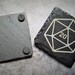 Dungeons and Dragons Custom Class Slate Coaster Dnd D&D Tabletop Gaming ...