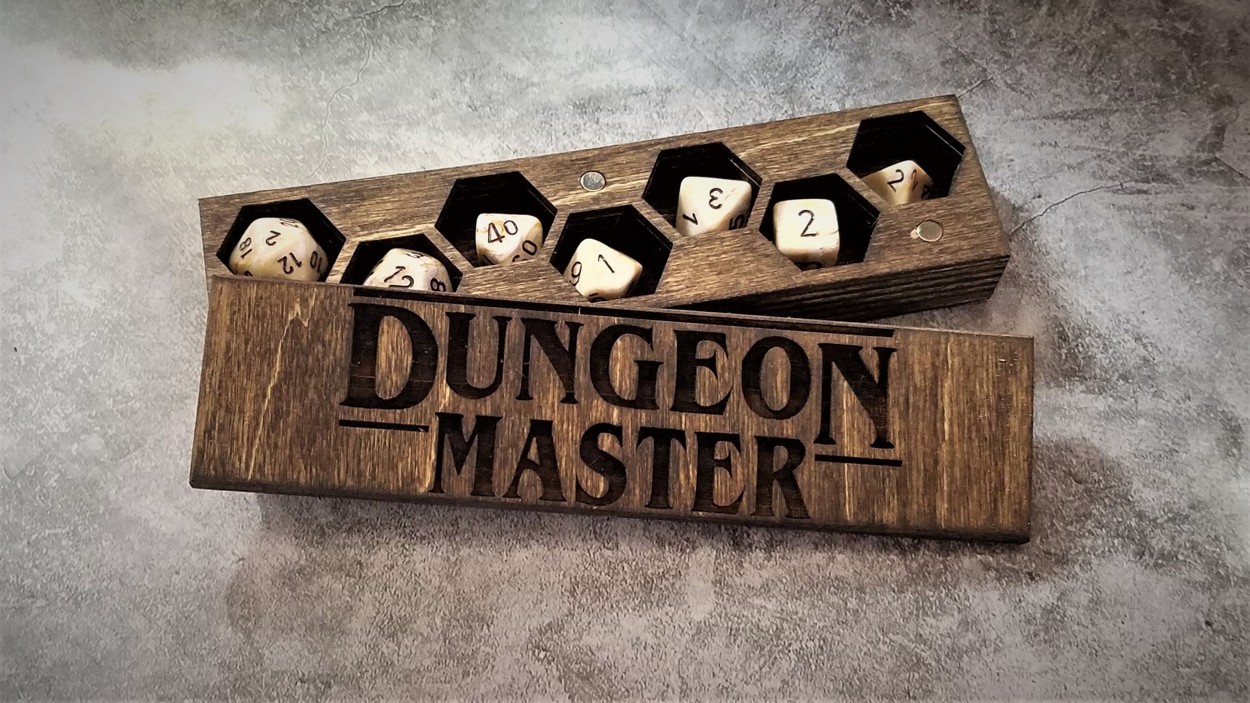 Dungeon Master Vault DM Dice Box Dungeons and Dragons | Etsy