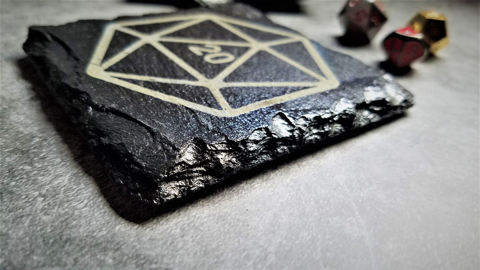 Dungeons and Dragons Slate Coaster Custom Character Class - Etsy
