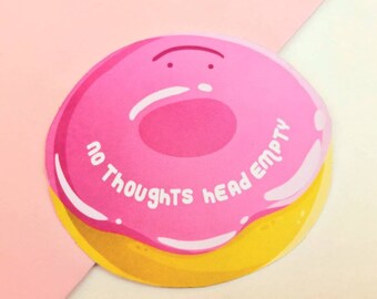 Head Empty Sticker - Etsy